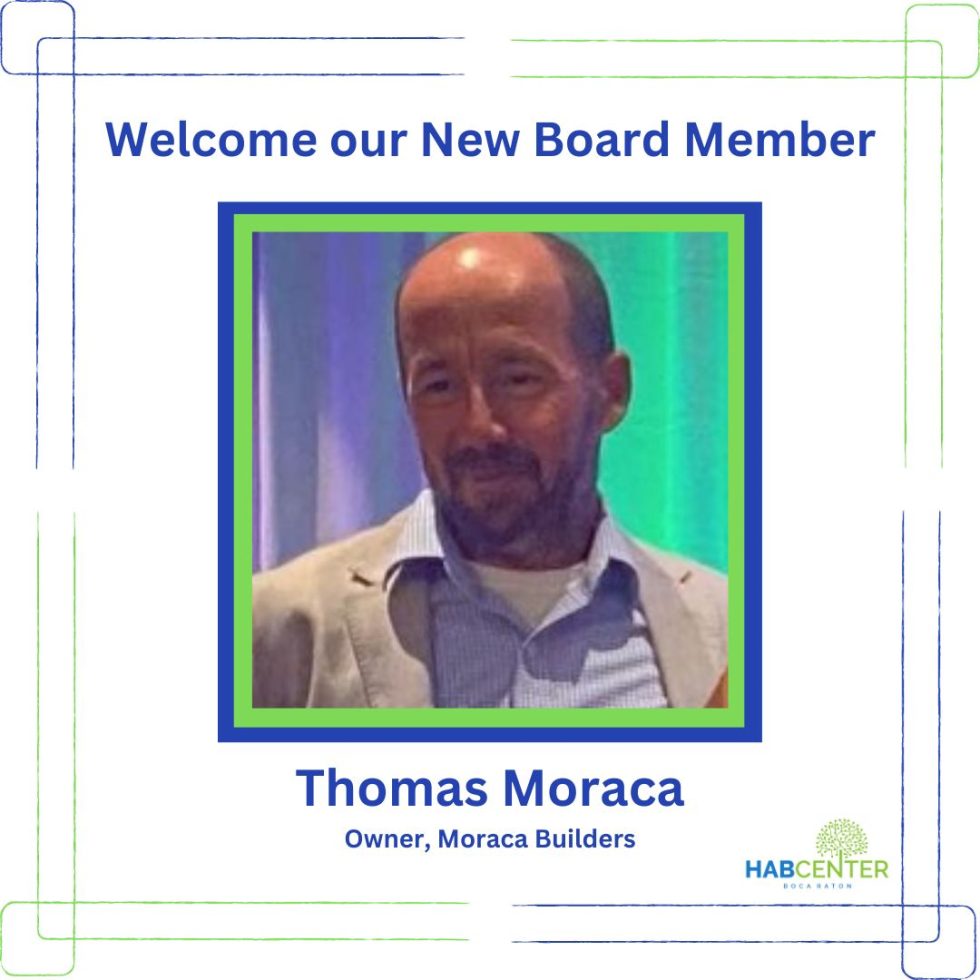Welcome HabCenter’s New Board of Director – Thomas Moraca! | HAB Center